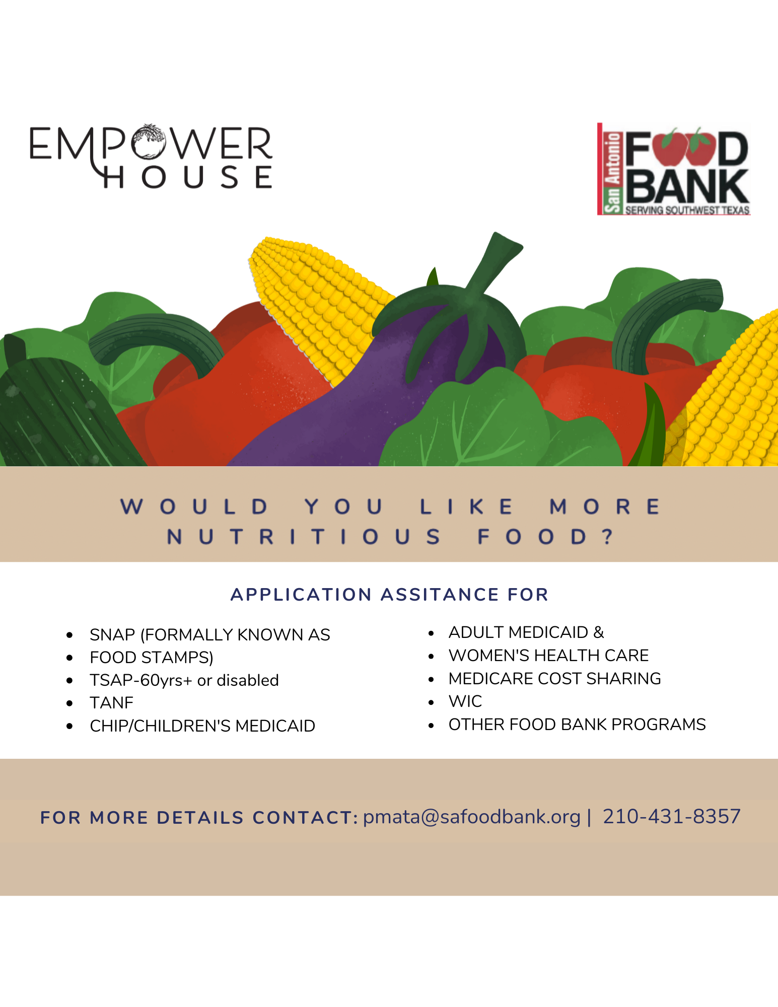 Apply for SNAP, Medicaid and other benefits - Empower House